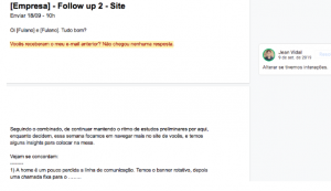 [Follow-Up] O que é e como utilizar em vendas (exemplo de abordagem)